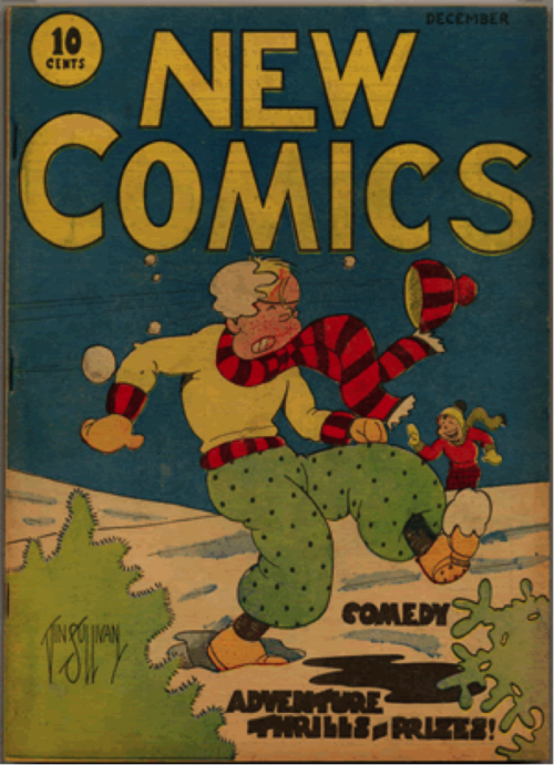 The Major adds a new DC title–85 years ago–New Comics #1 – The Secret ...